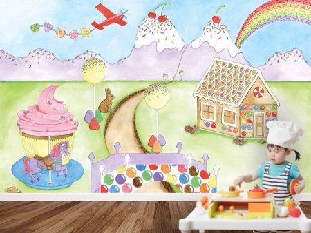 Candyland Wallpaper Mural | About Murals Canada