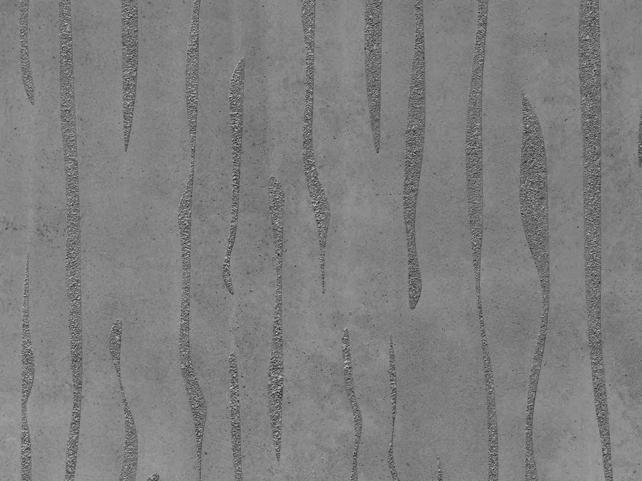 Concrete Waves Wall Mural | Realistic, Textured Wallpaper | About Murals