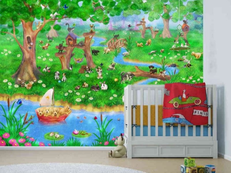 Birds Tree Wall Mural | About Murals