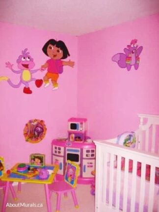 Dora Mural | Hand-Painted in Grimsby, ON | About Murals