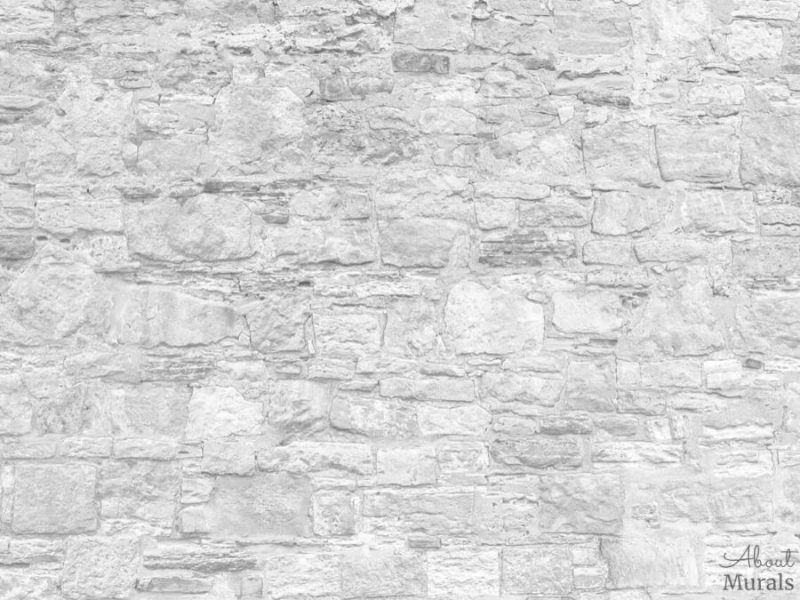 White Stone Wallpaper | About Murals Canada
