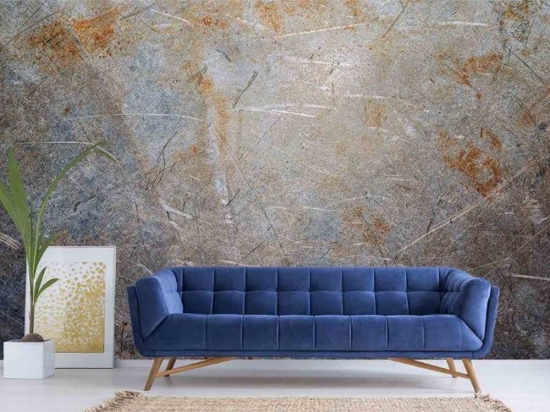 Sheet Metal Wallpaper | About Murals Canada