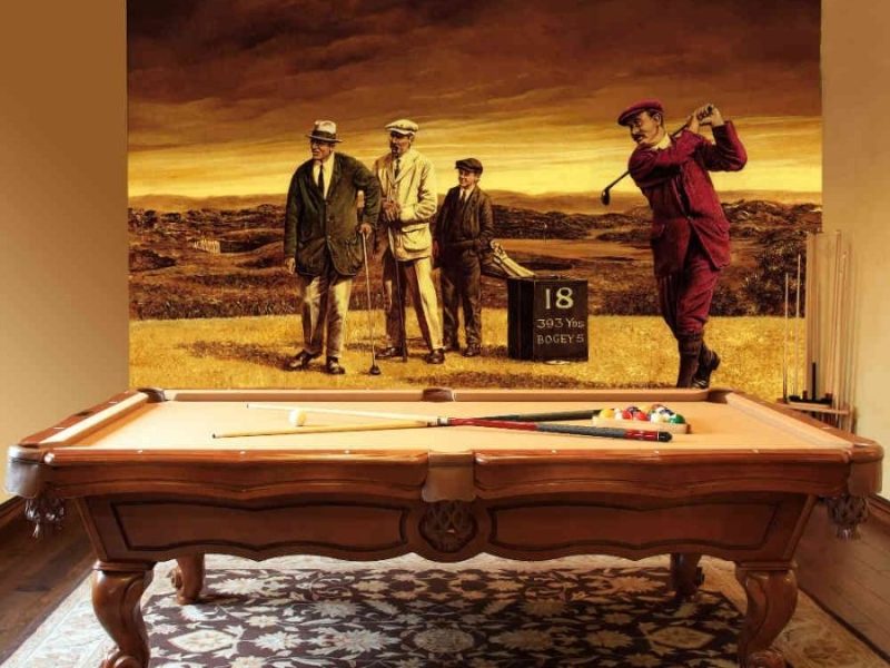 Vintage Golf Wallpaper | About Murals