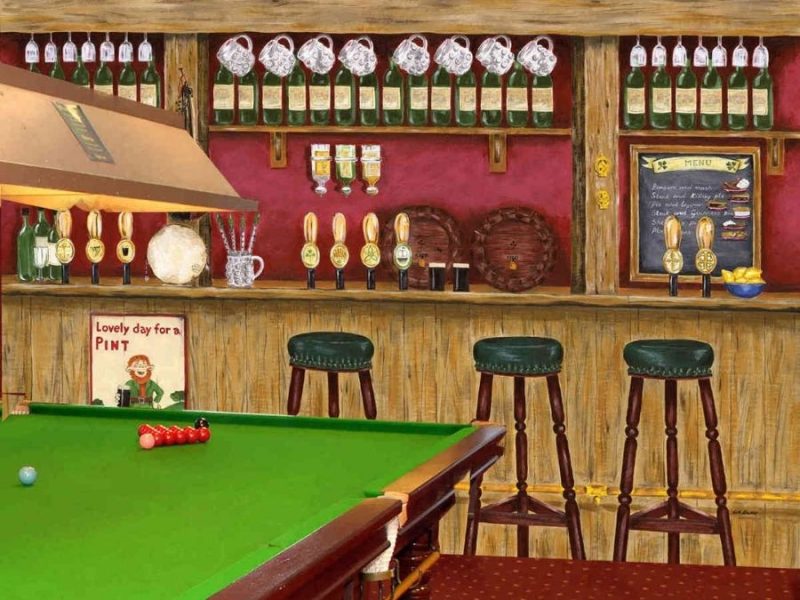 Bar Wallpaper | About Murals