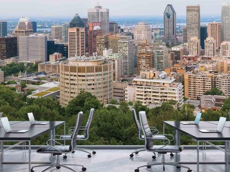 Montreal Wallpaper | About Murals Canada