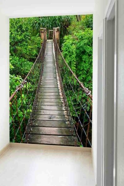 Rope Bridge Wallpaper | About Murals Canada