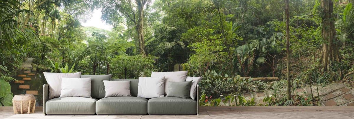 Exotic Garden Wallpaper | About Murals