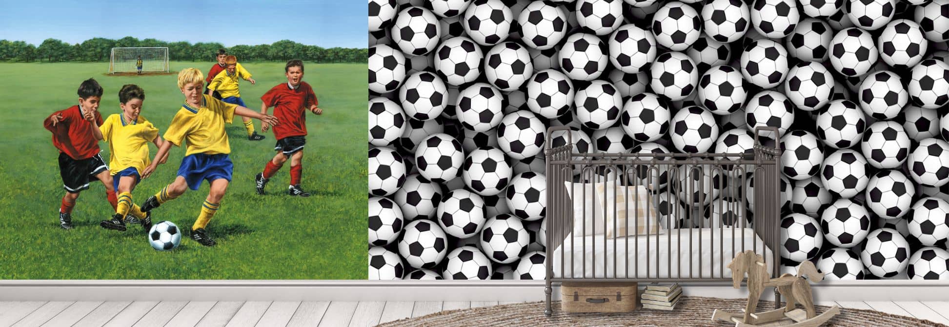 Soccer Wallpaper & Soccer Wall Murals for Kids Bedrooms